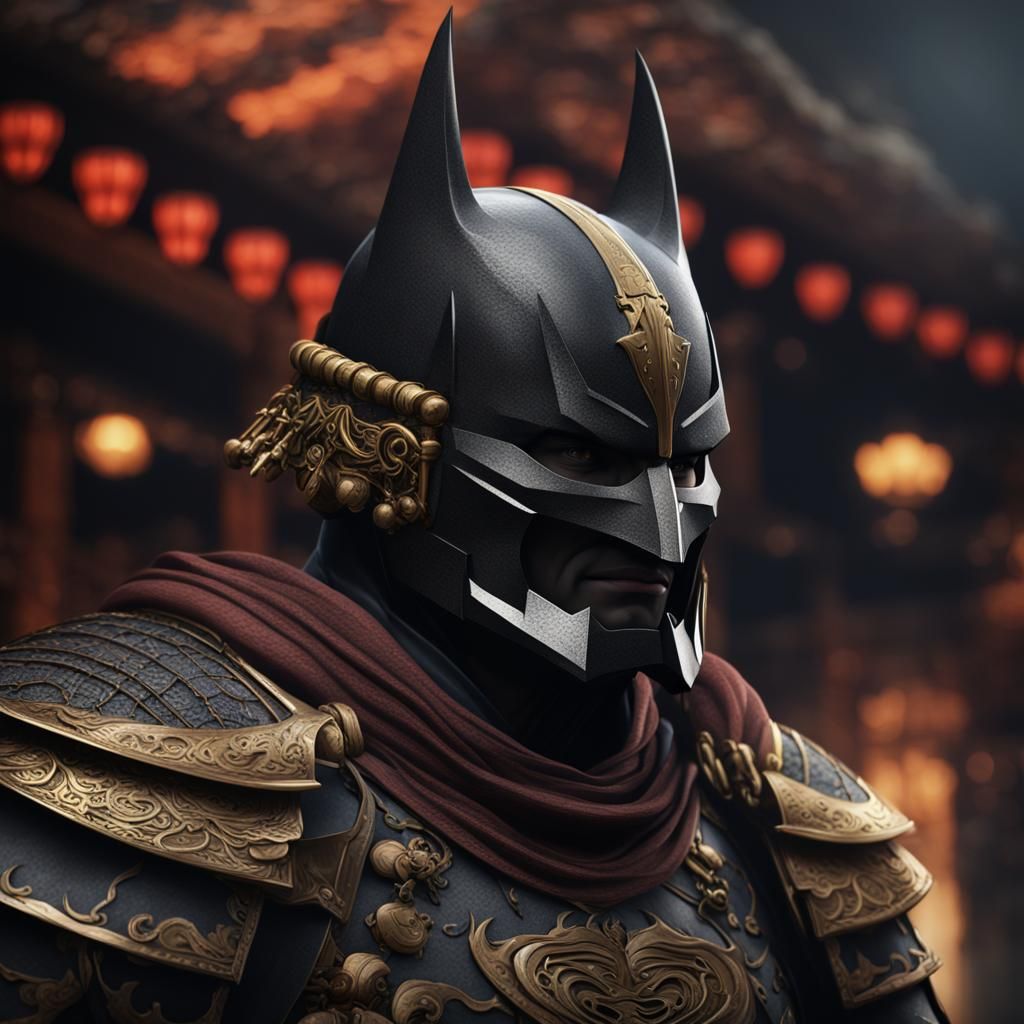 Samurai Batman - AI Generated Artwork - NightCafe Creator