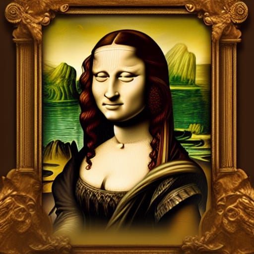 Real Monalisa - AI Generated Artwork - NightCafe Creator