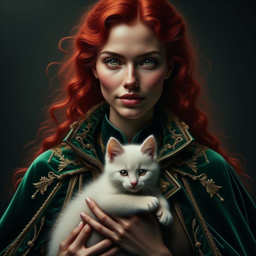 Her Majesty, Queen of the Elves and Her Faithful Companion