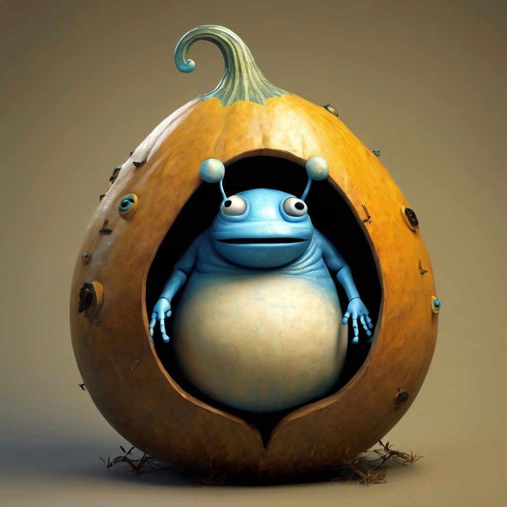 Gourd Life - AI Generated Artwork - NightCafe Creator