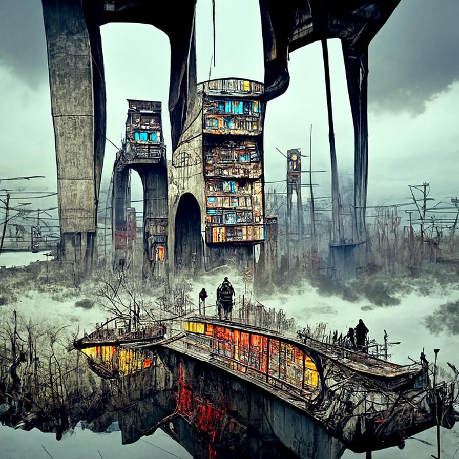 THE BRIDGE.. DUN DUN DUNNN!! : r/nightcafe