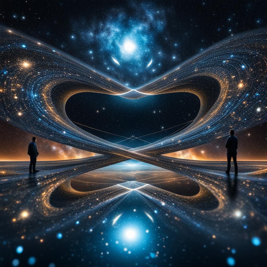 Talking to Infinity as a entity in the universal cosmos to negotiate ...