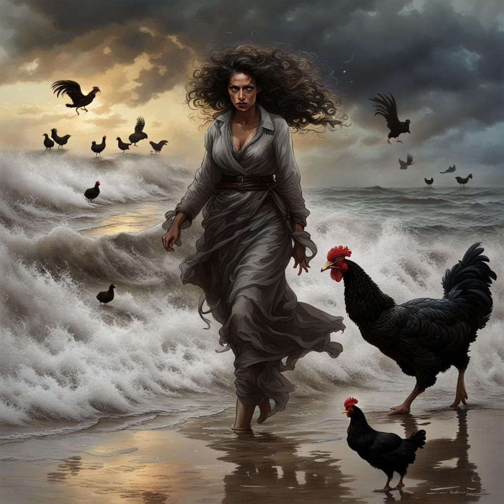 Storming, 2 - AI Generated Artwork - NightCafe Creator