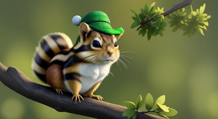 a 3d chibi style brightly colored huge eyed adorable fluffy baby ...