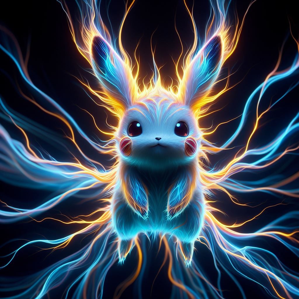 Powerful Pikachu - AI Generated Artwork - NightCafe Creator