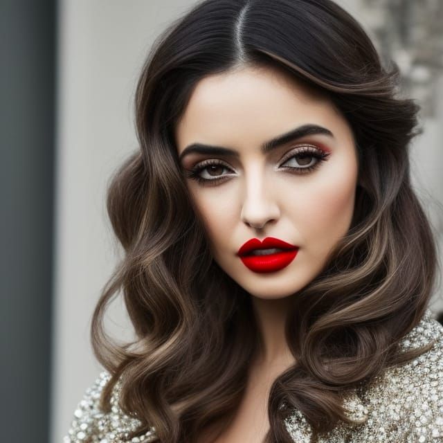 ana de armas, 20s style, 20s style hair, black hair, stunning face ...