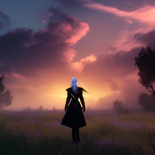 Yennefer The Witcher - AI Generated Artwork - NightCafe Creator