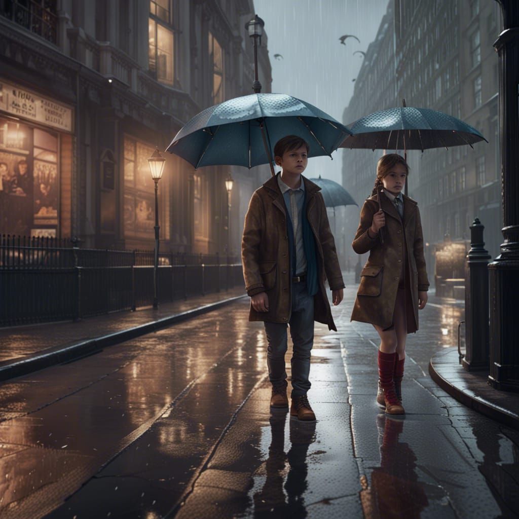 Baby detective in London - AI Generated Artwork - NightCafe Creator