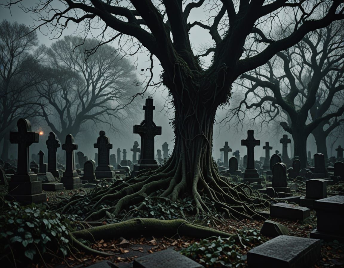 The forgotten cemetery. - The forgotten cemetery.