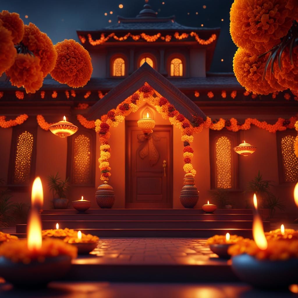 diwali celebration - AI Generated Artwork - NightCafe Creator