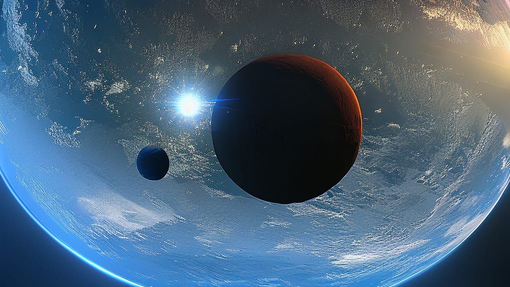 earth under attack - AI Generated Artwork - NightCafe Creator