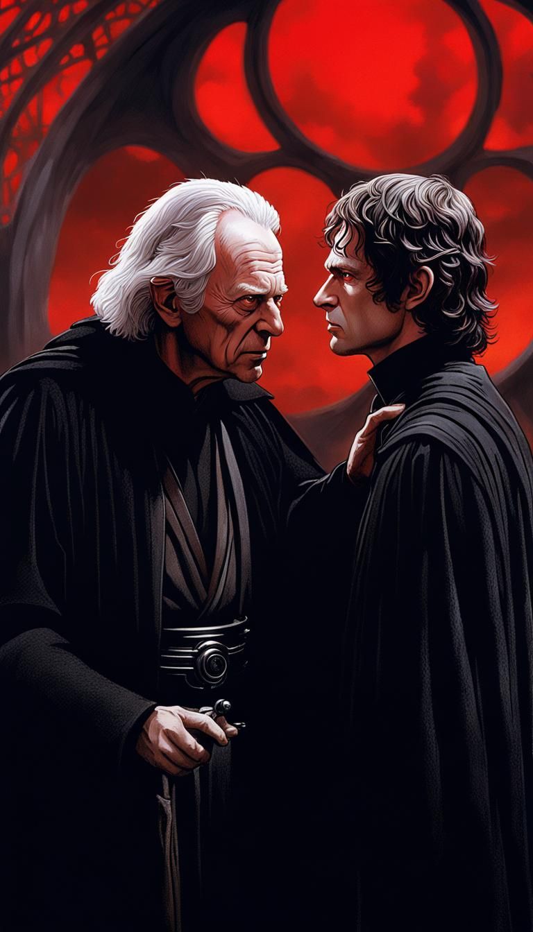 Master and apprentice - AI Generated Artwork - NightCafe Creator