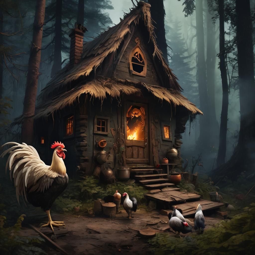 Henhouse Hideaway - AI Generated Artwork - NightCafe Creator