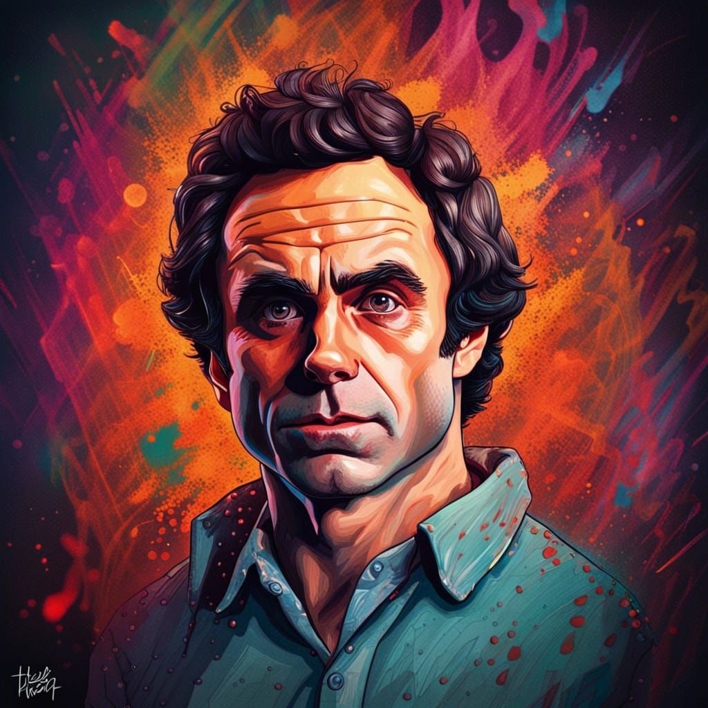 Ted Bundy - AI Generated Artwork - NightCafe Creator