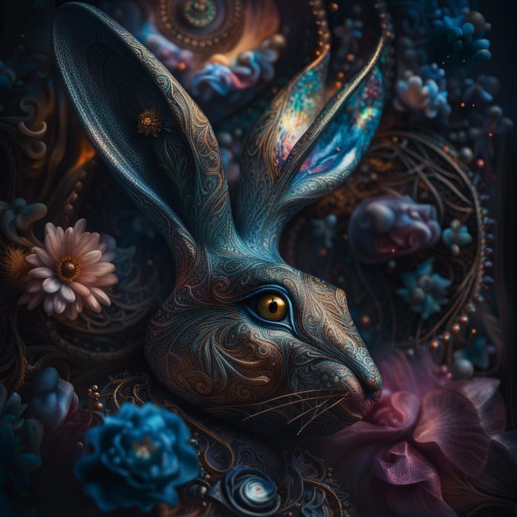 Rabbit - AI Generated Artwork - NightCafe Creator