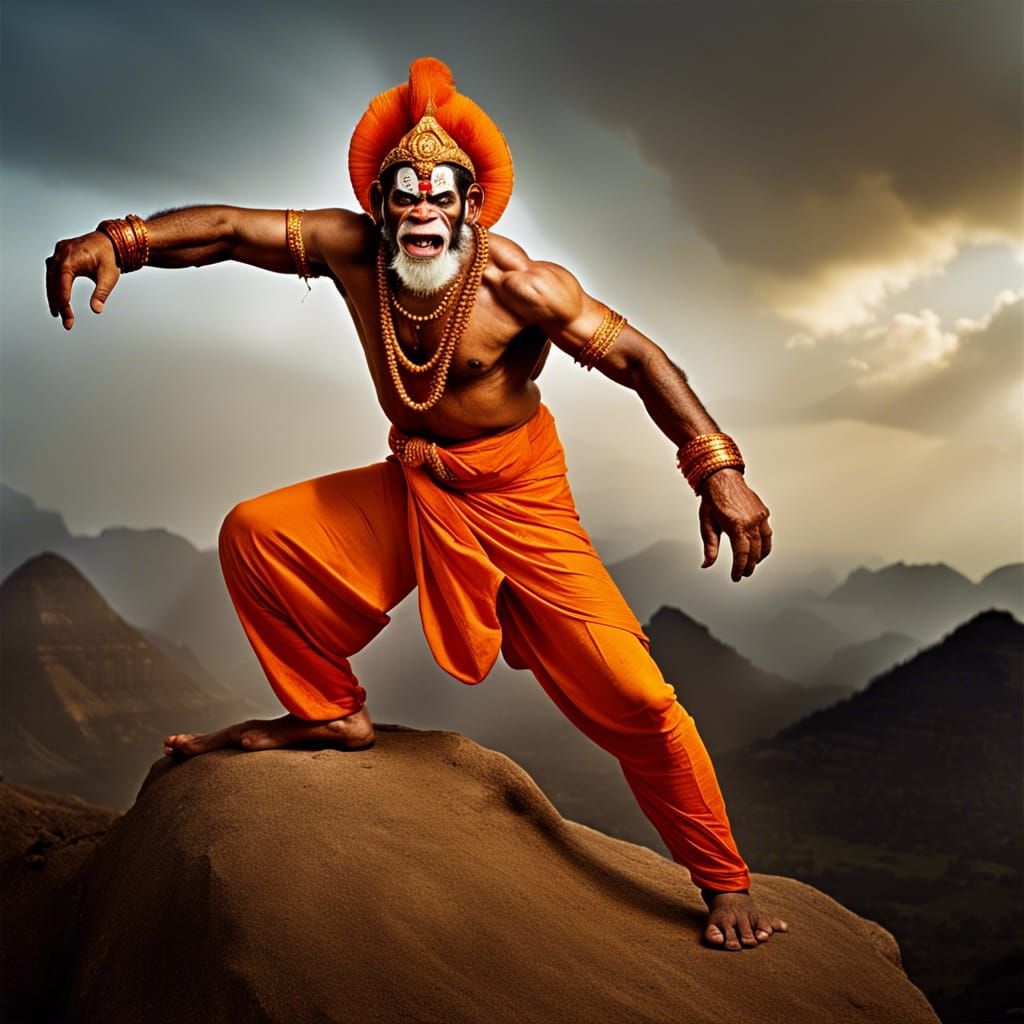 The Monkey King - AI Generated Artwork - NightCafe Creator