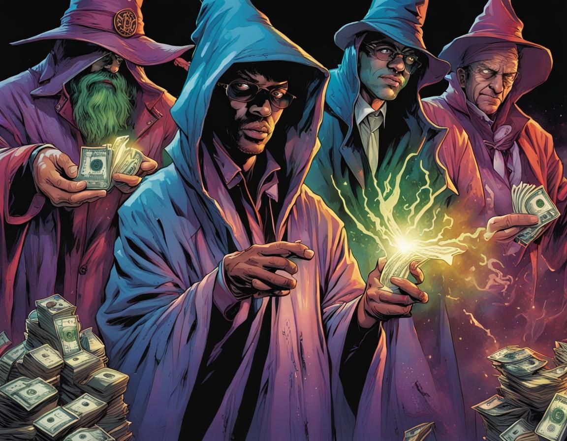 shadow wizards money gang - AI Generated Artwork - NightCafe Creator