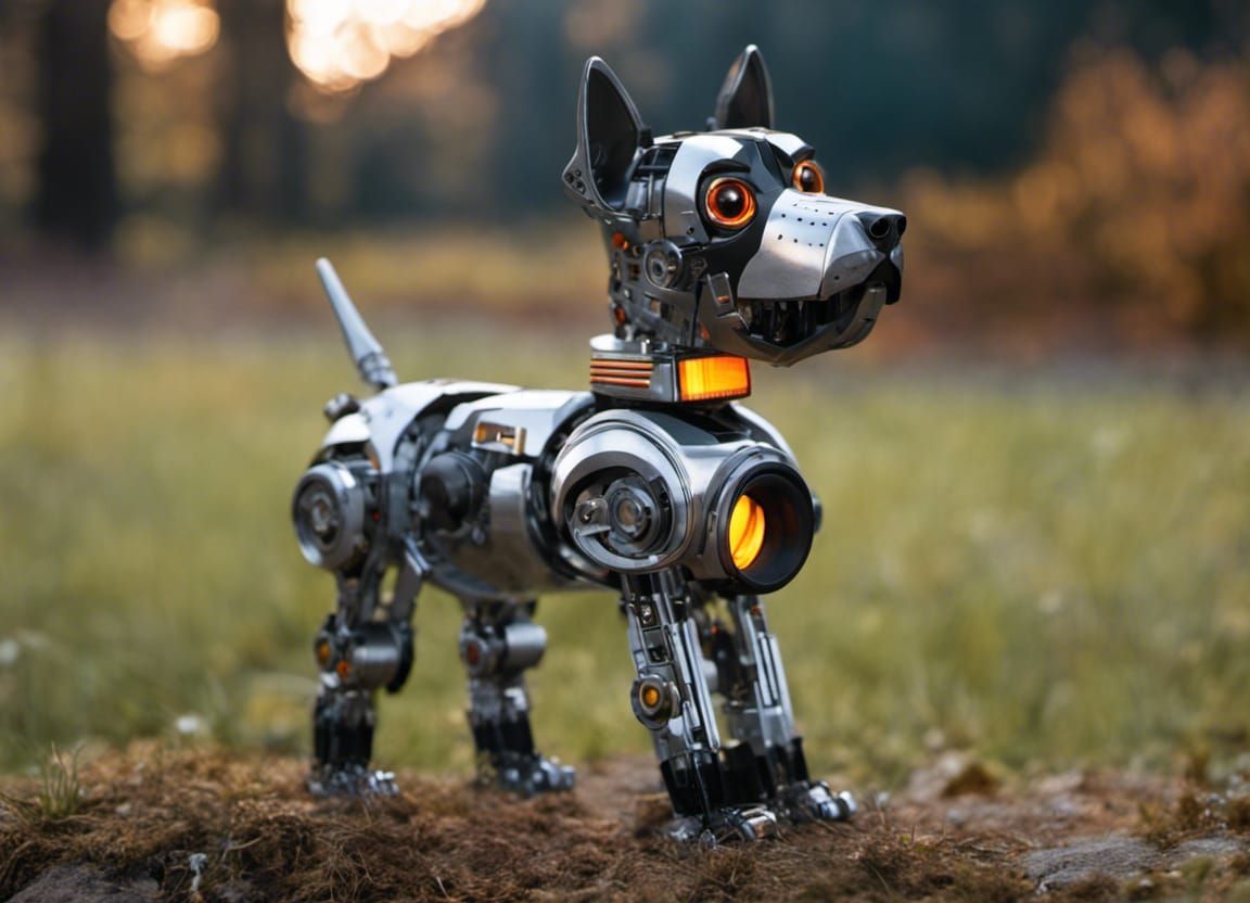Robot Dog - AI Generated Artwork - NightCafe Creator