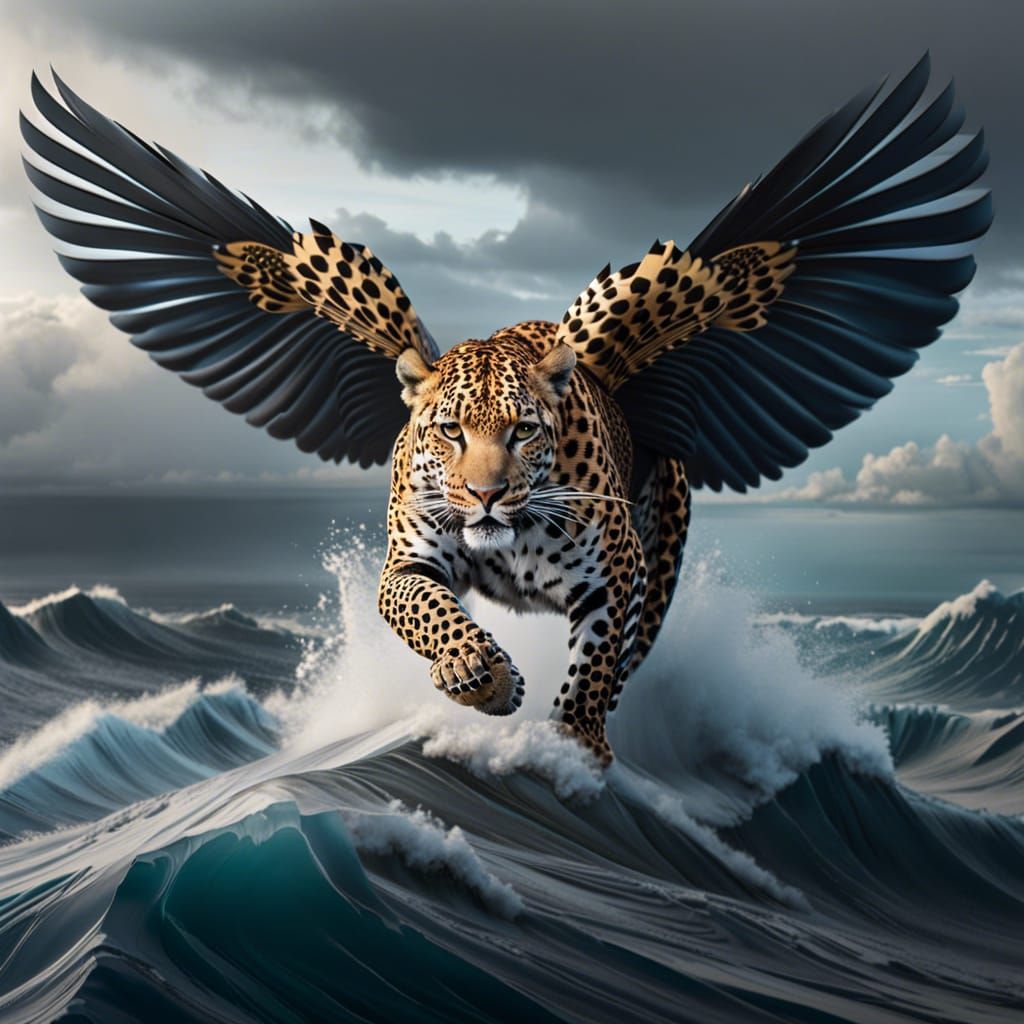 Daniel 7:6 - AI Generated Artwork - NightCafe Creator