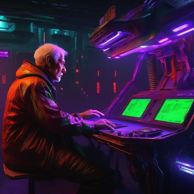 Humid techno-organic Dystopia, ambient occlusion, hyper-detailed ...