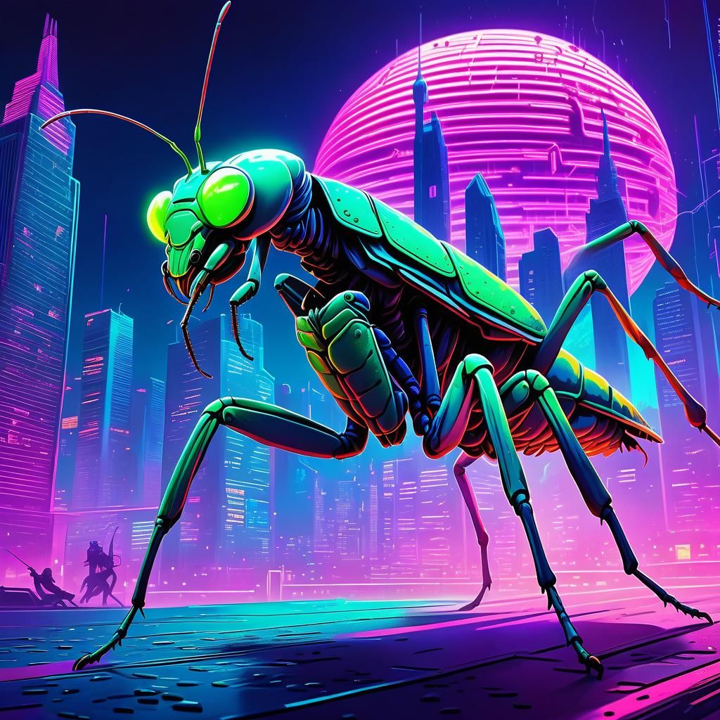 Prayer Mantis 1 AI Generated Artwork NightCafe Creator prayer-mantis-1-ai-generated-artwork-nightcafe-creator