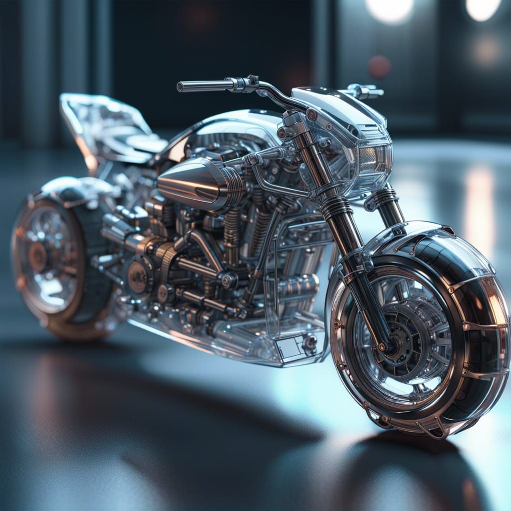 Mororcycle - AI Generated Artwork - NightCafe Creator