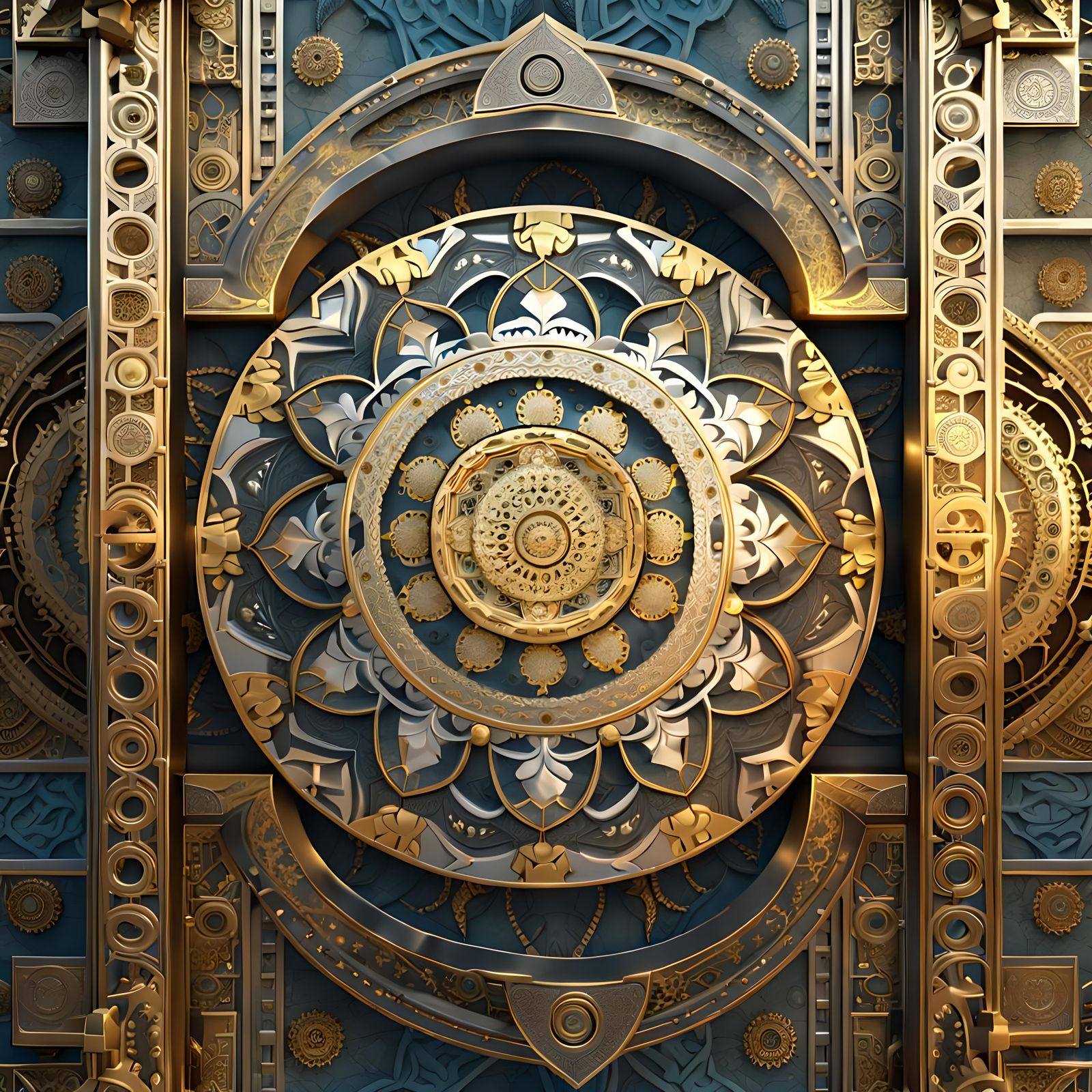 the lost gate. - AI Generated Artwork - NightCafe Creator