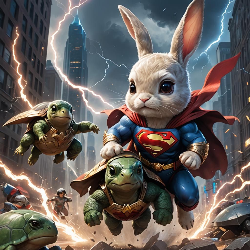 The Super Turtle. - AI Generated Artwork - NightCafe Creator
