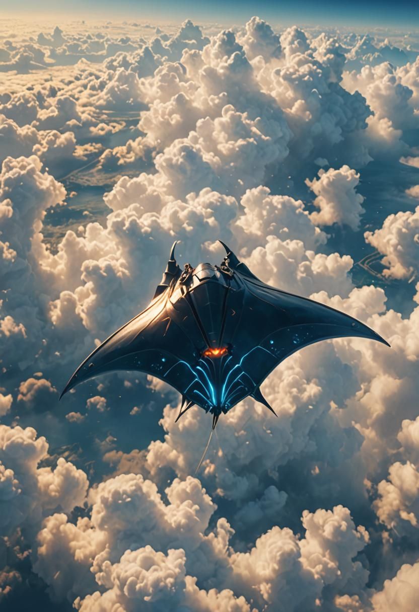 Alternative Fighter Jet - AI Generated Artwork - NightCafe Creator