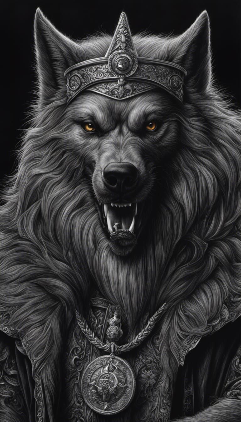 werewolf king - AI Generated Artwork - NightCafe Creator