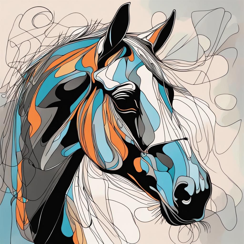 Line art - Daily challenge #370 - NightCafe