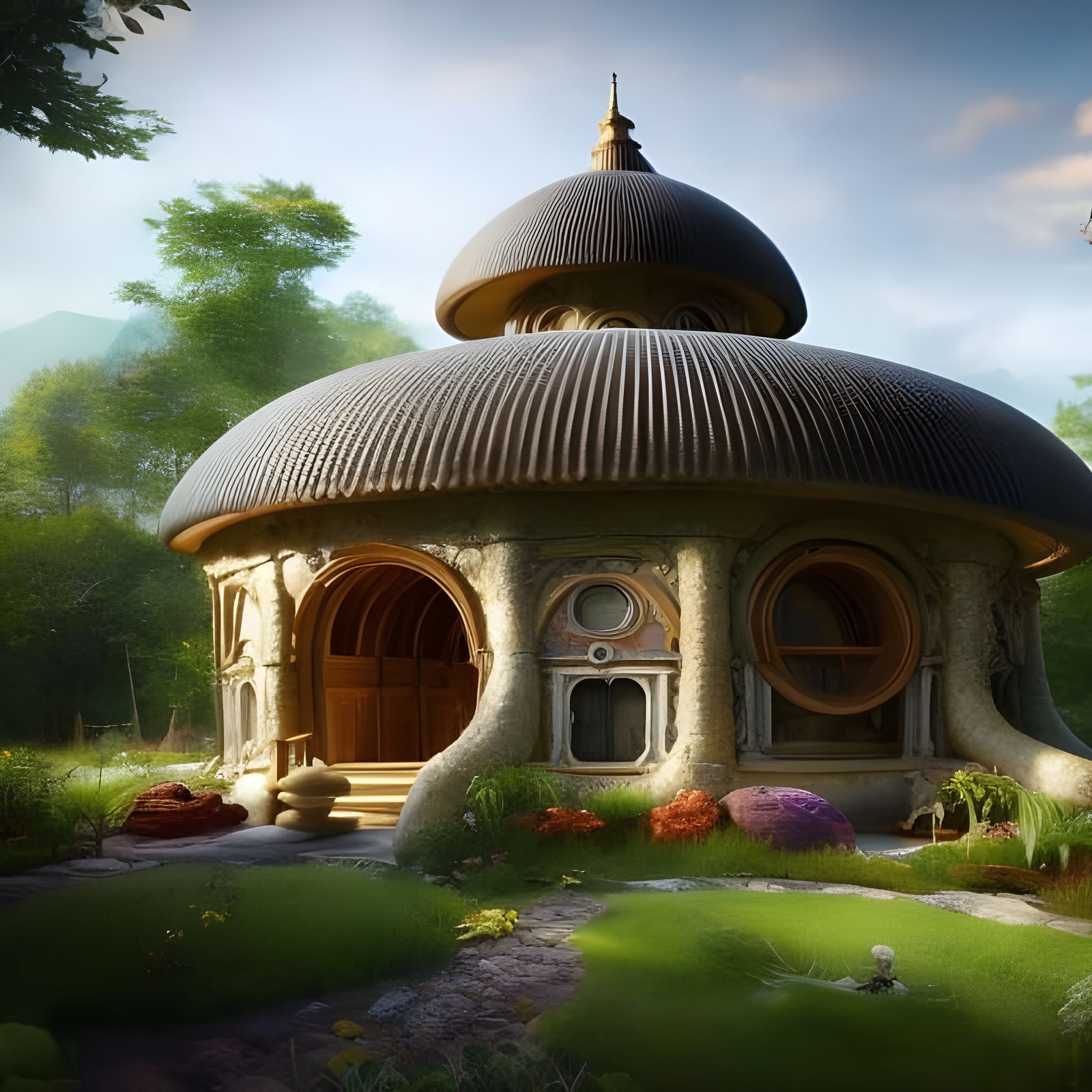 Tiny House - AI Generated Artwork - NightCafe Creator