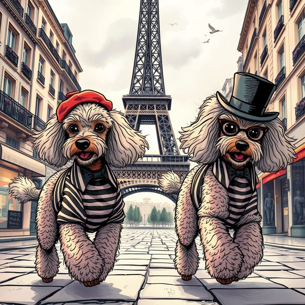 POODLES IN PARIS - POODLES IN PARIS
