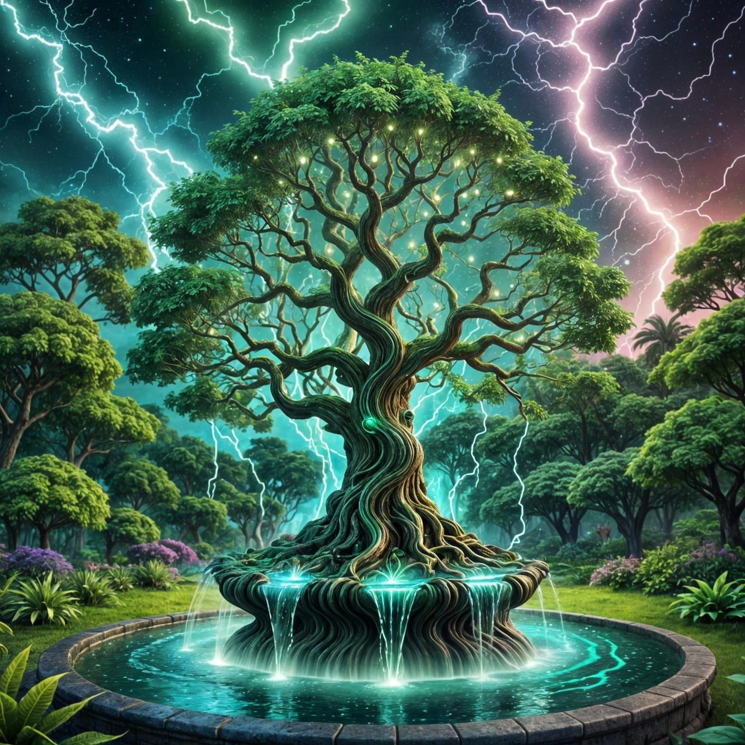 Natural firework - Natural firework