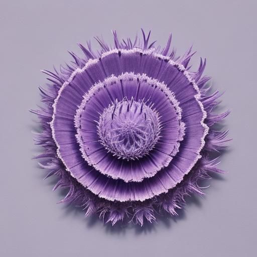 Thistle_Color Palette, pale soft purple Snake - AI Generated Artwork ...