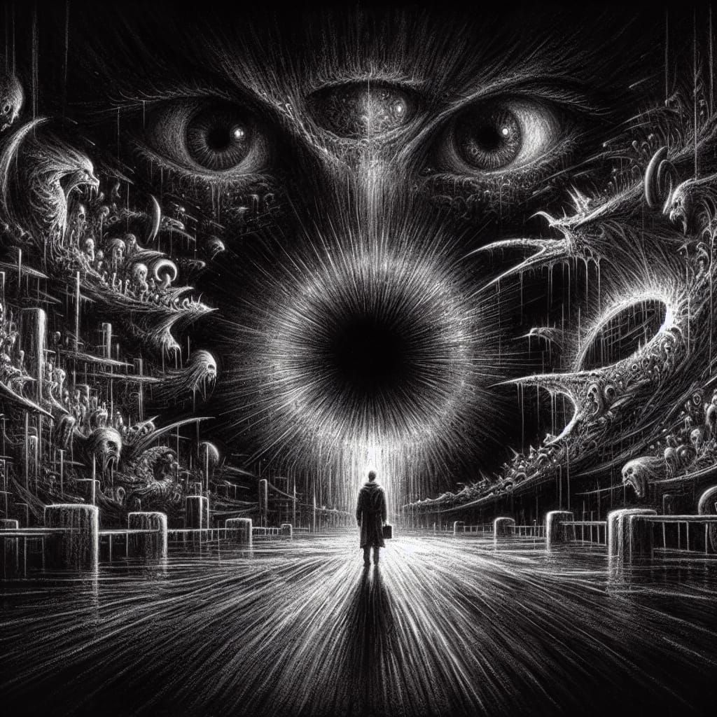 Fears and darkness, shape your life for a lifetime, don't look back ...