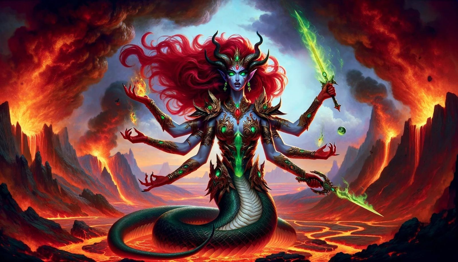 Marilith - AI Generated Artwork - NightCafe Creator