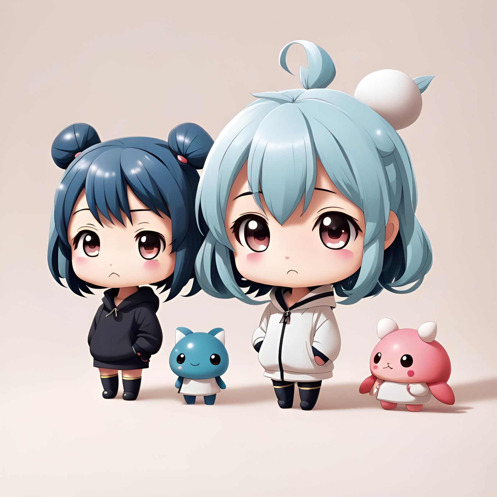 Chibis - AI Generated Artwork - NightCafe Creator