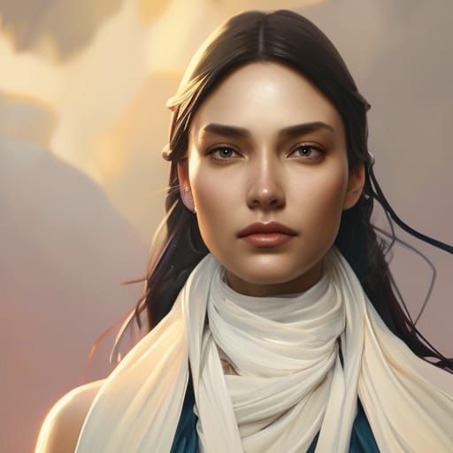 head and shoulders portrait, 8k resolution concept art portrait by Greg ...