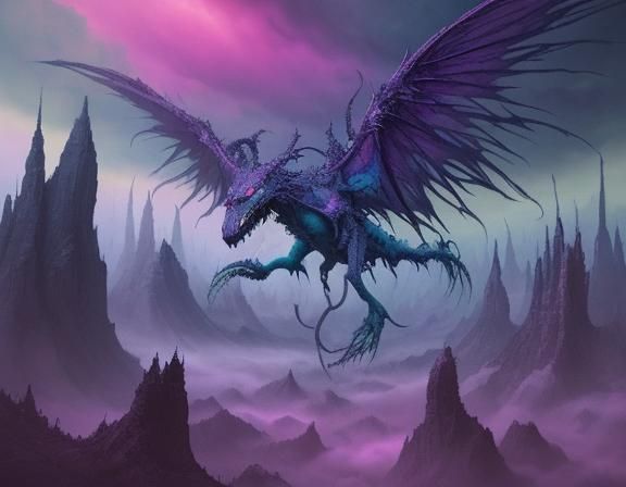 flying monster - AI Generated Artwork - NightCafe Creator
