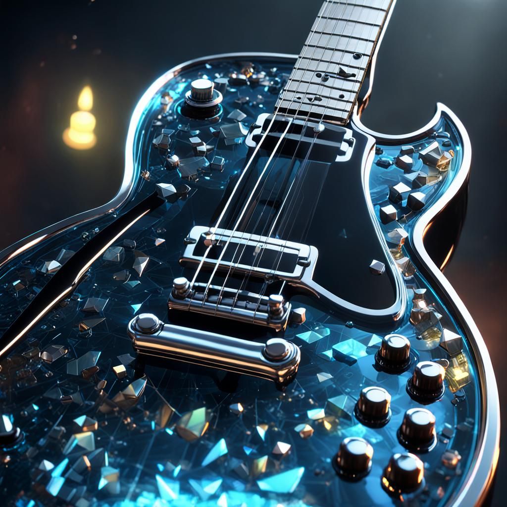 Guitar - AI Generated Artwork - NightCafe Creator