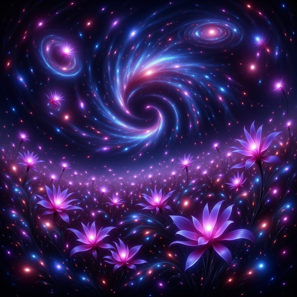 The Cosmic Abyssal Tiger Lilies - Ethereal Cosmic Tiger Lil...