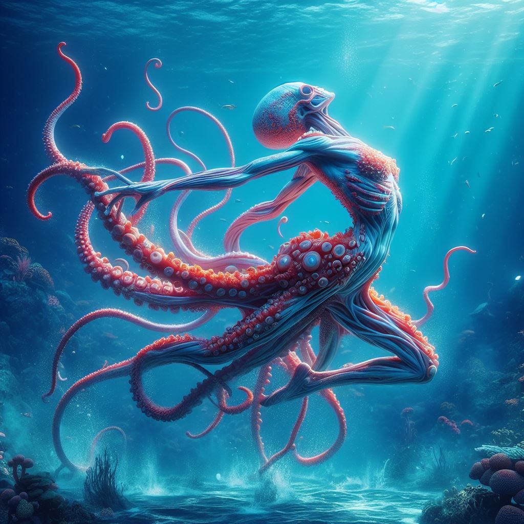 Octo-Elegance - AI Generated Artwork - NightCafe Creator