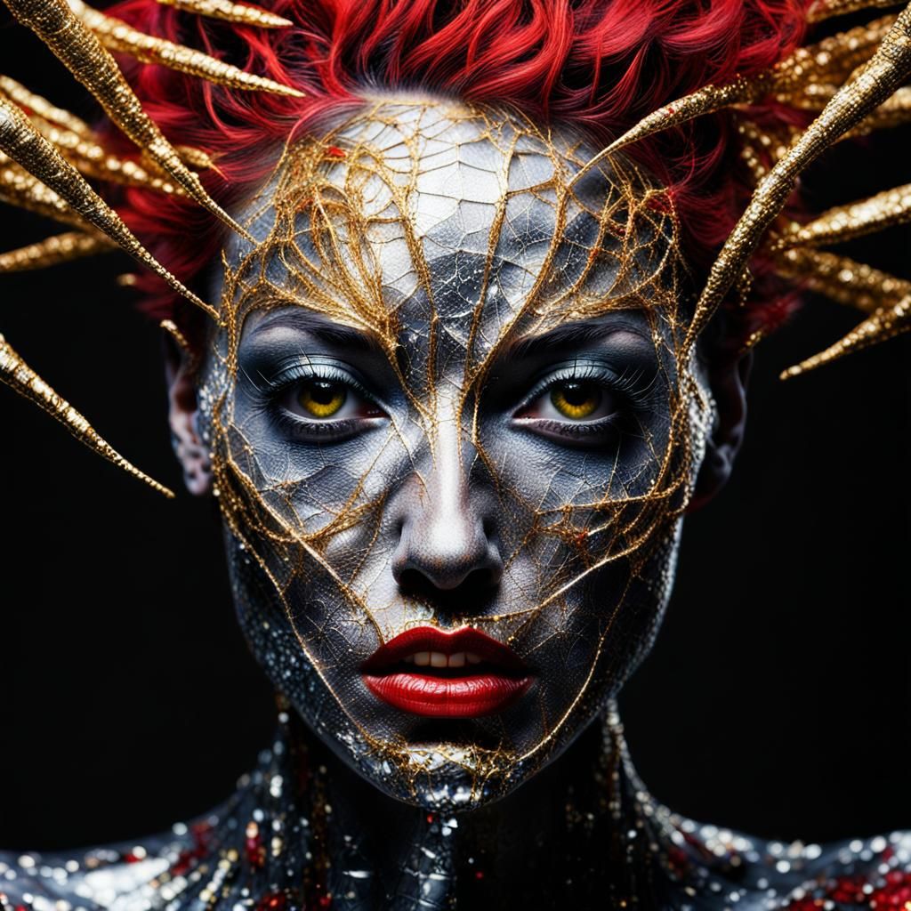 In this single exposure high fashion masterpiece, Vogue photographs in ...