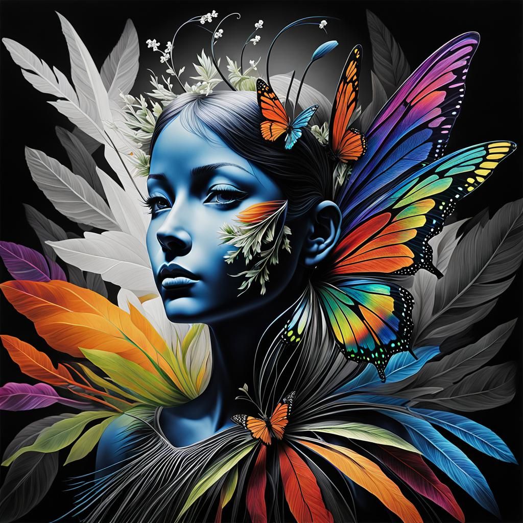 Nuerographic drawing, transformational art ,pavel piskarev, organic bio ...