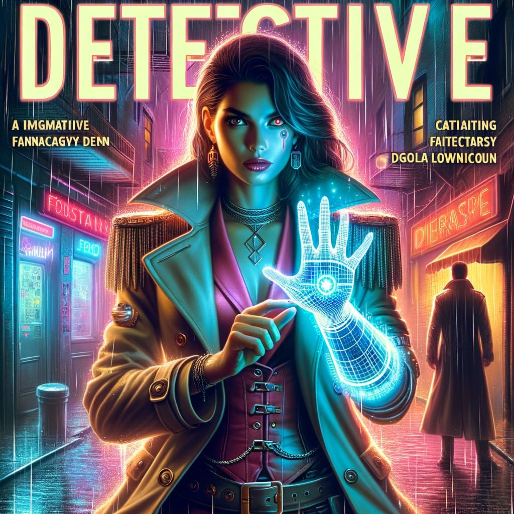 Urban Fantasy Detective - AI Generated Artwork - NightCafe Creator
