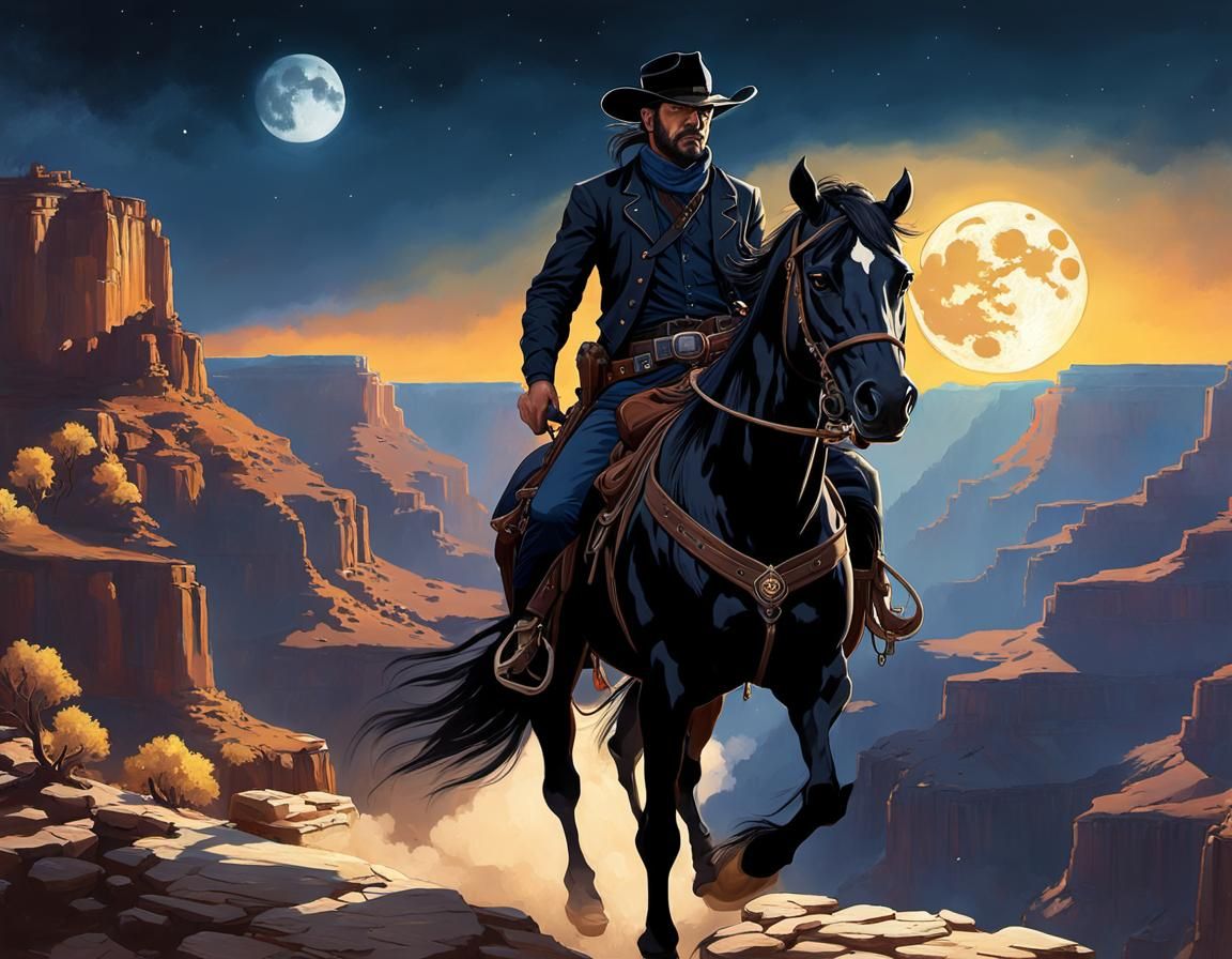 Cowboy - AI Generated Artwork - NightCafe Creator
