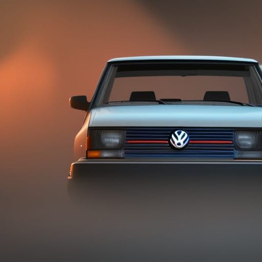 Cool detailed 1990 Volkswagen Jetta - AI Generated Artwork - NightCafe ...