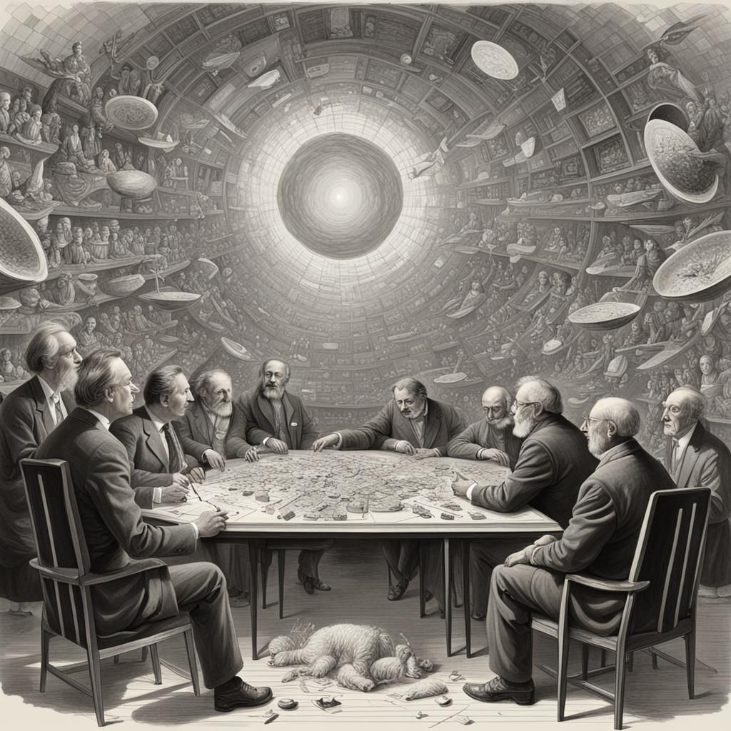 A very detailed picture of art meeting science in a poetic presentation ...