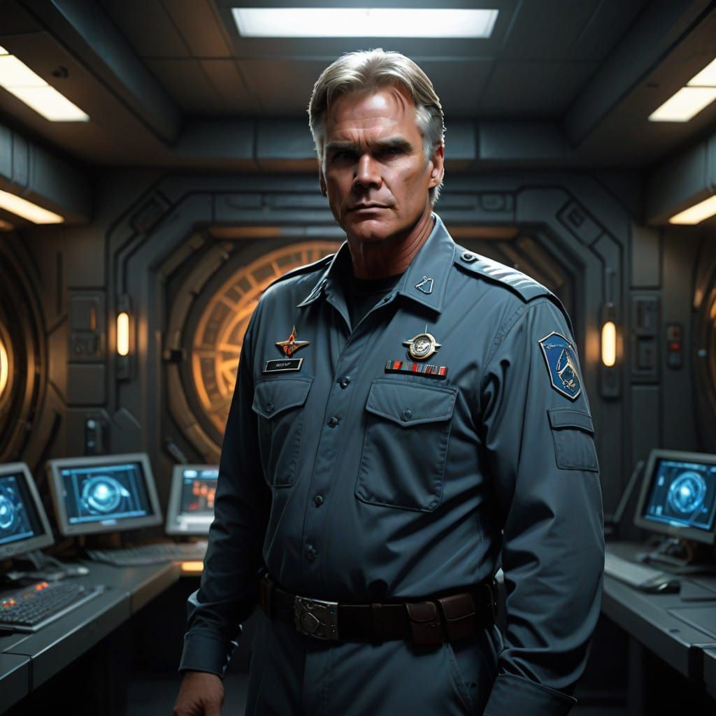 Colonel O'Neil - Colonel Jack O'Neill in Atmospheric Briefin...